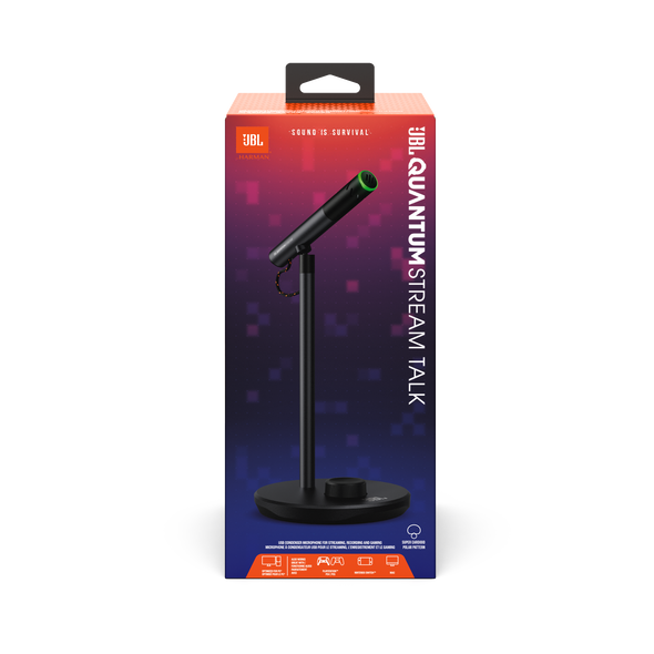 JBL Quantum Stream Talk | Micrófono de condensador USB para streaming ...